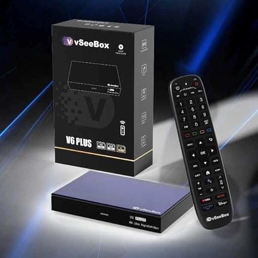 Amazon.com: VSeeBox V6 Plus Home Entertainment Streaming Device with ...