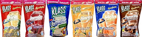 Amazon.com : Klass Fruit Flavored Sweetened Drink Mix 14.1oz Pouch Each ...