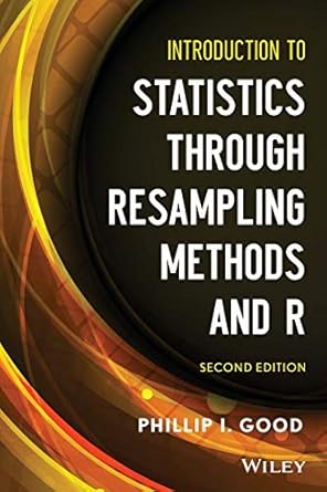 Amazon.com: Introduction to Statistics Through Resampling Methods and R: 9781118428214: Good ...