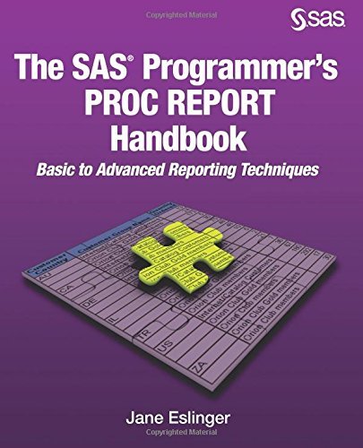 The SAS Programmer's PROC REPORT Handbook: Basic to Advanced Reporting ...
