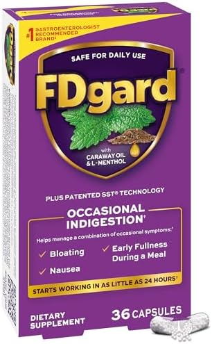 Amazon.com: FDgard Gut Health Supplement, Indigestion, Nausea ...