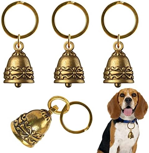 Amazon.com: KuuGuu 4 PCS Copper Collar Bell for Small Pet,Craft Bells ...