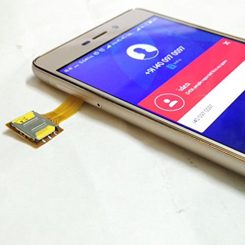 MCWANN Hybrid SIM Slot Adapter to Run 2 SIM And Micro SD Card : Amazon ...