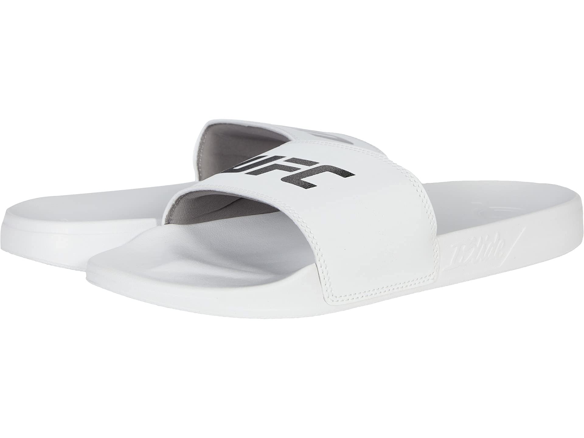 Snapklik.com : Octagon Slide White/Black Mens 5-6 M