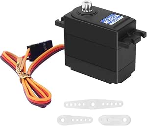 Amazon.com: GLOBCAT Digital Servo Metal Gear RC Steering Servo with ...