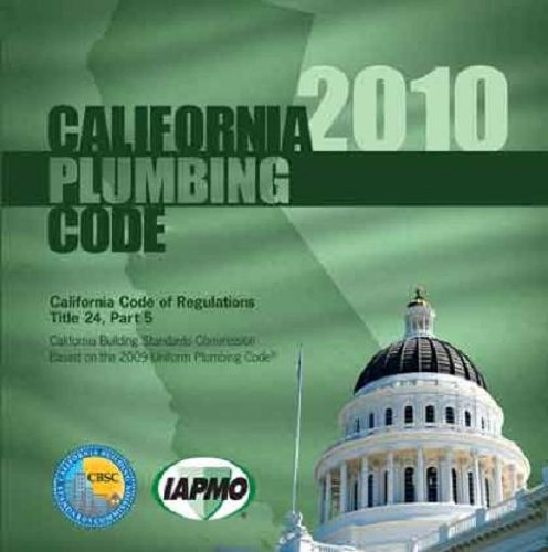 2010 California Plumbing Code: California Building Standards Commissio ...