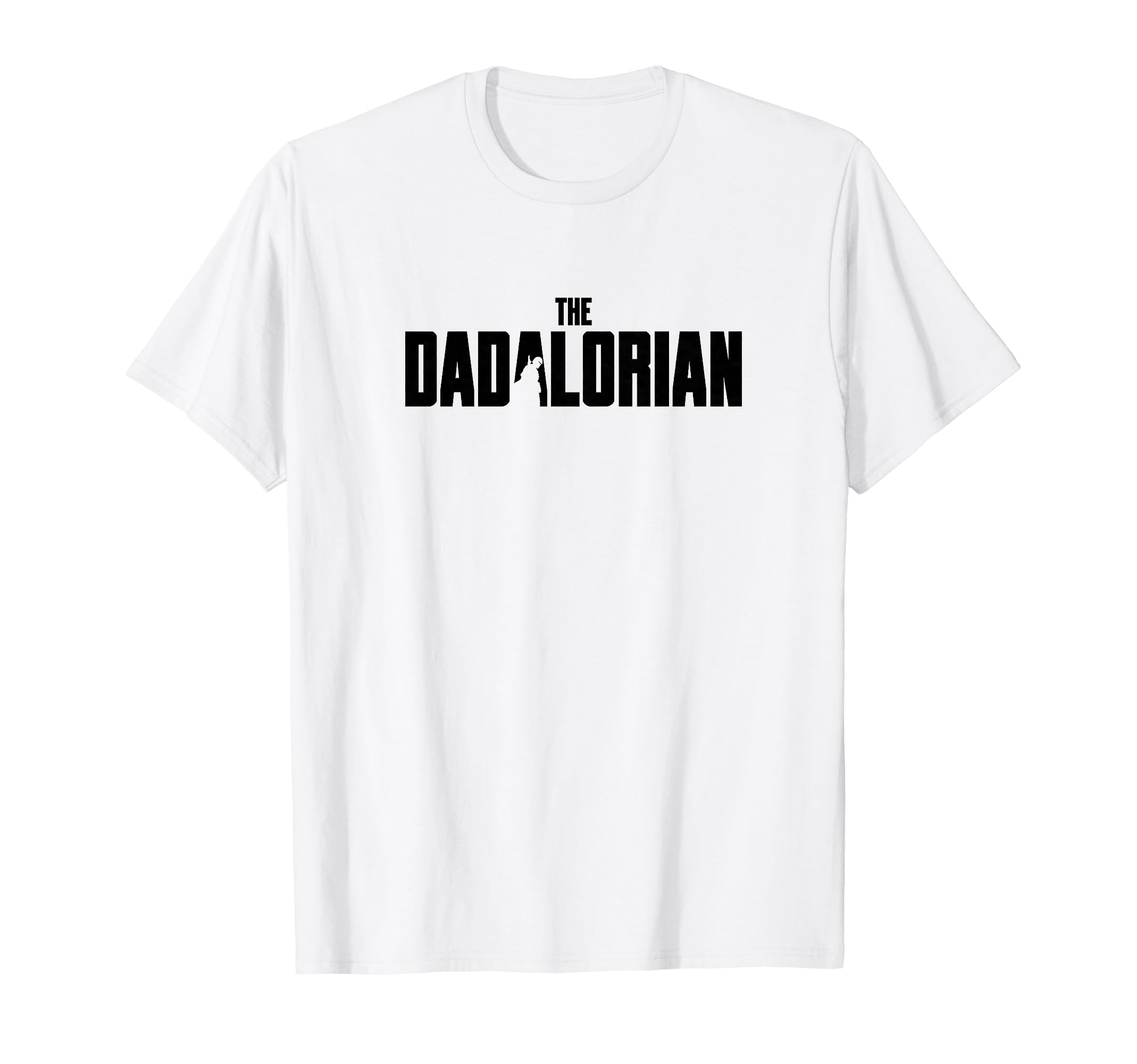 Amazon.com: Star Wars The Mandalorian Father's Day Dadalorian Logo T ...