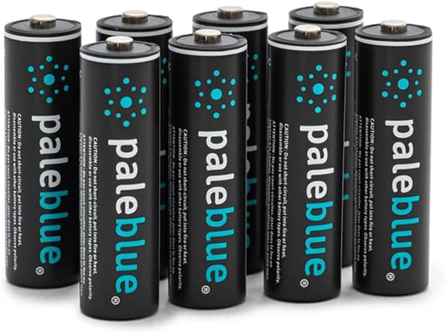 Amazon.com: Rechargeable 9V Smart Batteries with USB Charger by Pale ...