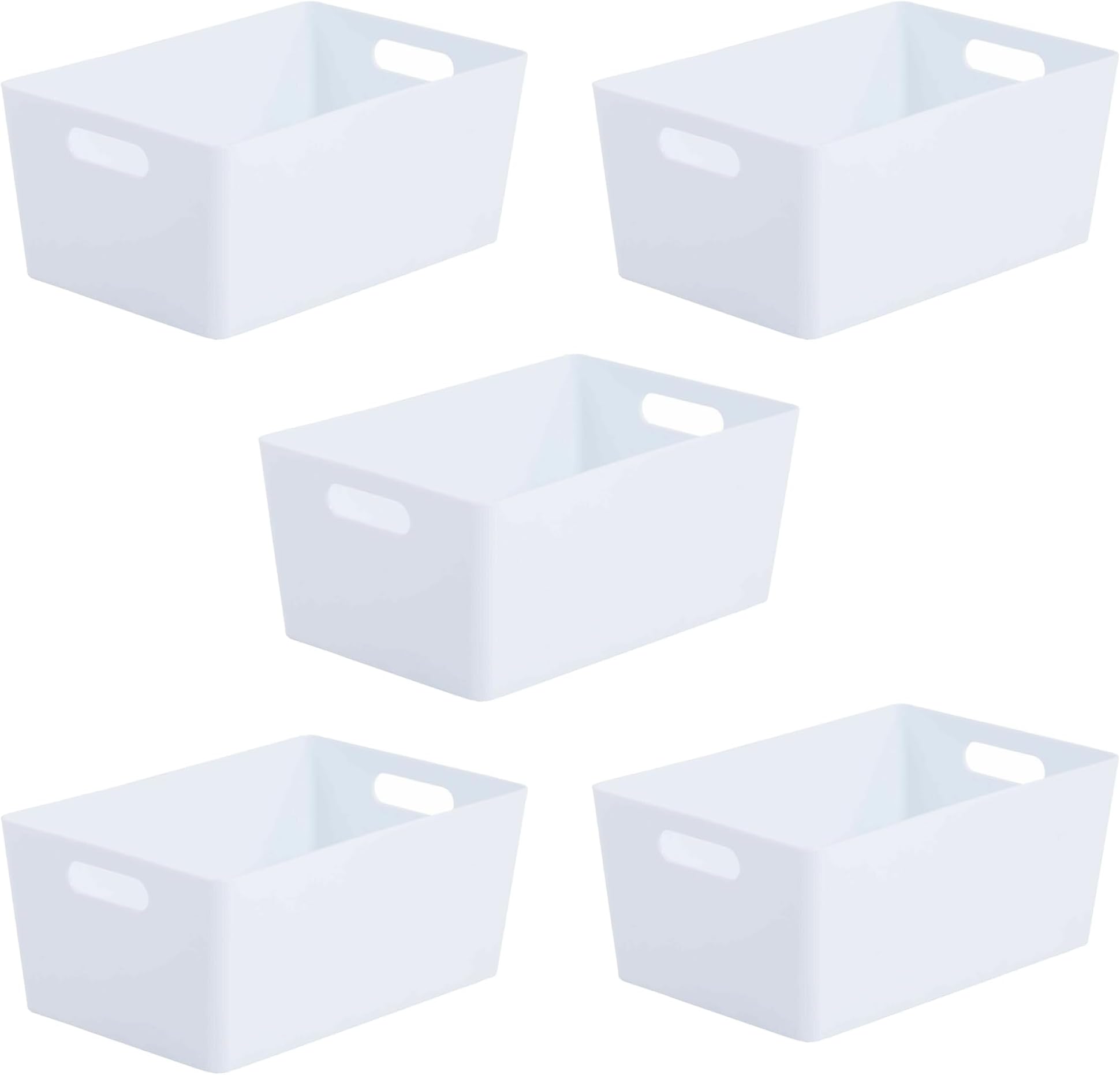 Ikea VARIERA - Box, high-gloss white - 34x24 cm : Amazon.co.uk: Home ...