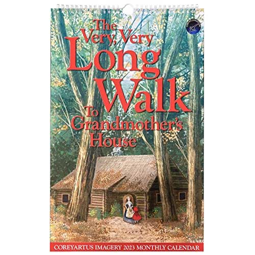 Amazon.com: 2023 Illustrated Little Red Riding Hood Flip Calendar ...