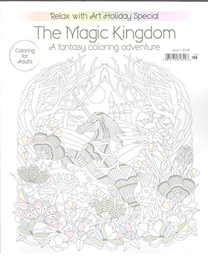 The Magic Kingdom # 6 (Fantasy Coloring Adventure): Various: Amazon.com ...