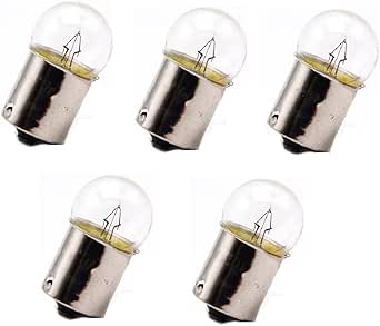 GWAYUANY 5PCS Small Indicator Light Bulb Bayonet 12V B15 5W 10W 24V5W ...