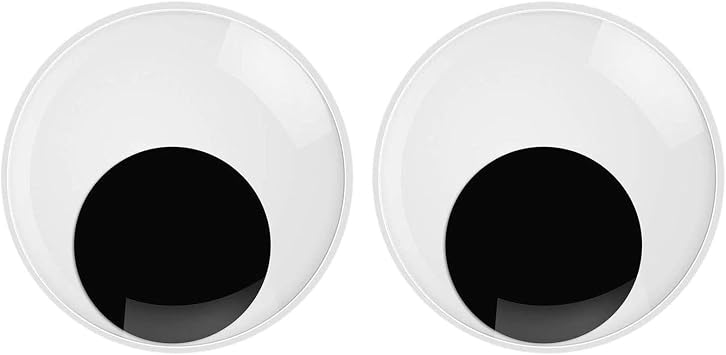 Wiggle Eyes, Googly Eyes self Adhesive 2Pieces Giant Self Adhesive ...