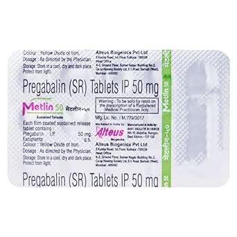 Metlin 50 - Strip of 15 Tablets : Amazon.in: Health & Personal Care