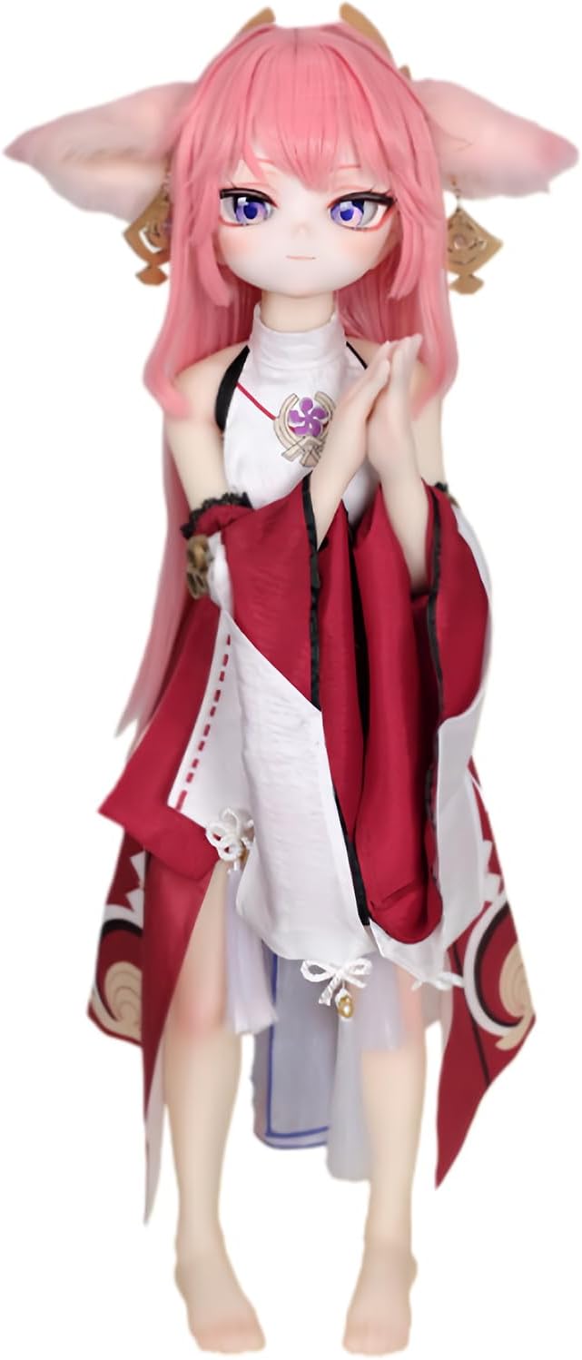 Amazon.com: Mozu TinyFox 2.0 85cm Seamless Silicone Figure – Genshin ...