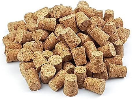 Amazon.com: 350 Pieces Small Cork Plugs Mini Glass Bottles Cork Tops ...