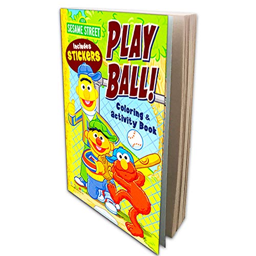 Sesame Street Elmo Coloring Book Super Set Bundle with 2 - Want It All