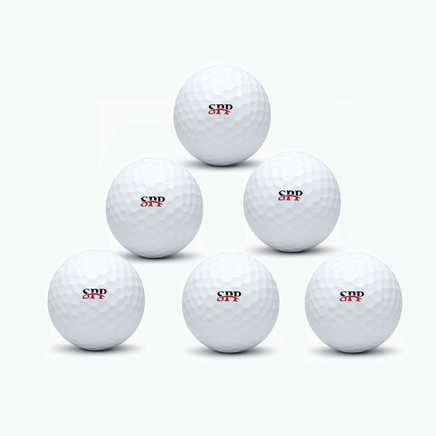 SPP Golf Balls for Practice & Competition, Durable&Double Layer，Premium ...