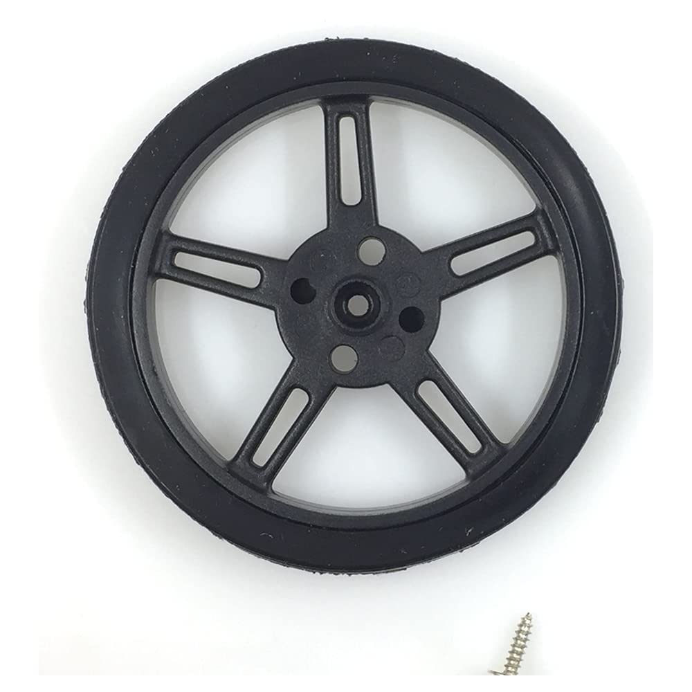 Buy GSHJULAIKJ 10 pcs wheel for 9g 360 Degree Continuous Rotation Micro ...