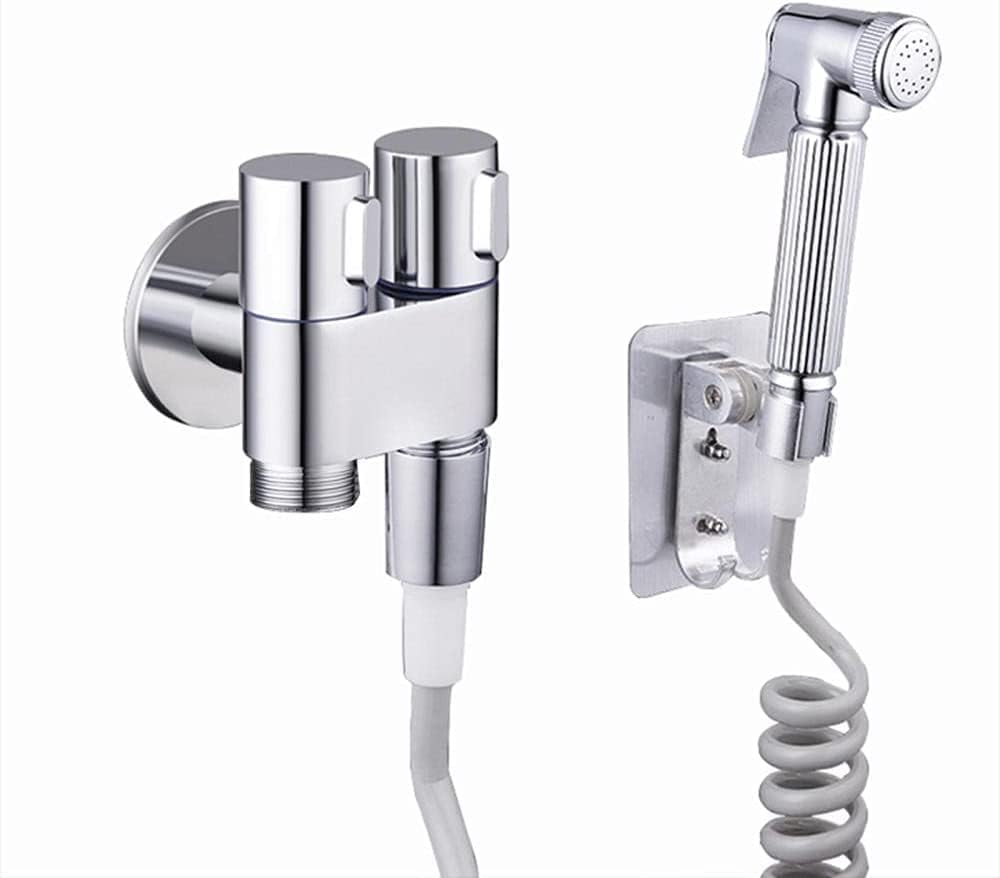 Bidet Handheld Shower Toilet Bathroom Bidet Double Handle Cold Water ...