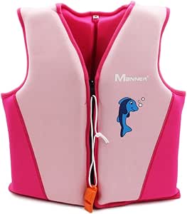 Amazon.co.jp: ASIEIT Kids Life Jacket Portable Neoprene Water Sport ...