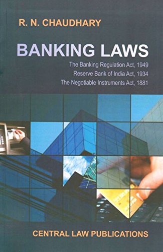 Banking Laws : R. N. Chaudhary: Amazon.in: Books