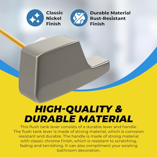 Snapklik.com : Toto Toilet Handle Replacement Nickel THU004-CP - Eljer ...