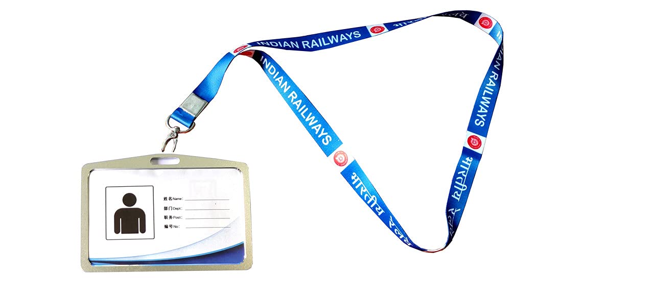 Buy Click Whiz Indian Railway's Lanyards/Ribbons for ID Card with Free ...
