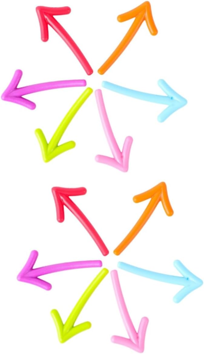 Amazon.com: DECHOUS 12 Pcs Arrow Refrigerator Magnetic Paste Funny ...