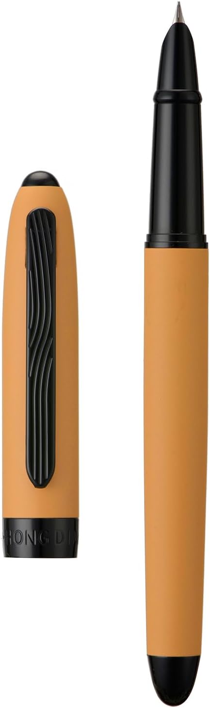 Amazon.com : Hongdian 321 Fountain Pen Extra Fine Hooded Nib, Orange ...