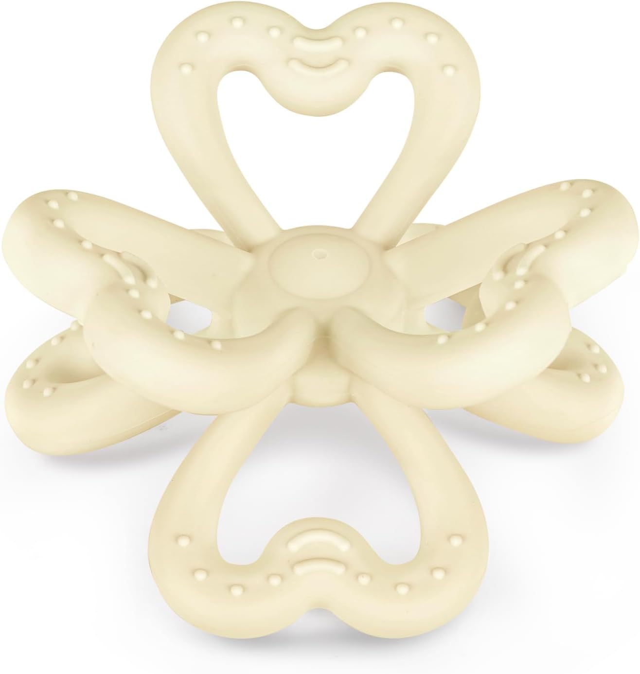 Amazon.com : Haakaa Silicone Clover Teether Toy - Food Grade Silicone ...