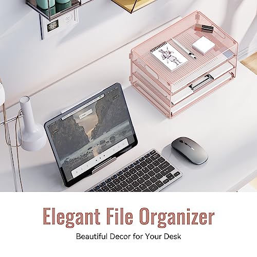 Snapklik.com : DALTACK 3 Tier Letter Tray Paper Organizer