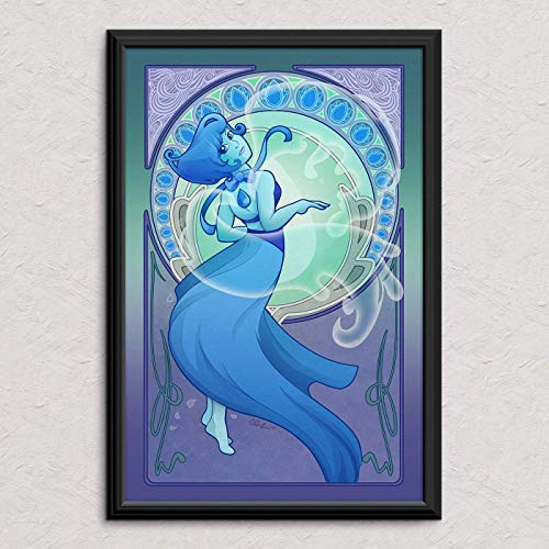 Amazon.com: Lapis Nouveau - Original Art Poster Print : Home & Kitchen