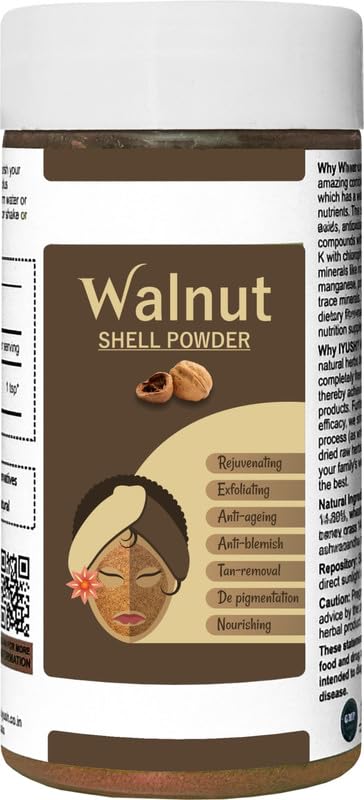 Walnut Shell Powder, 100gm | Walnut Powder | : Amazon.in: Grocery ...
