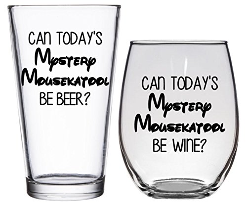 Amazon.com: Can Todays Mystery Mousekatool Be Wine? Beer? Set Combo ...