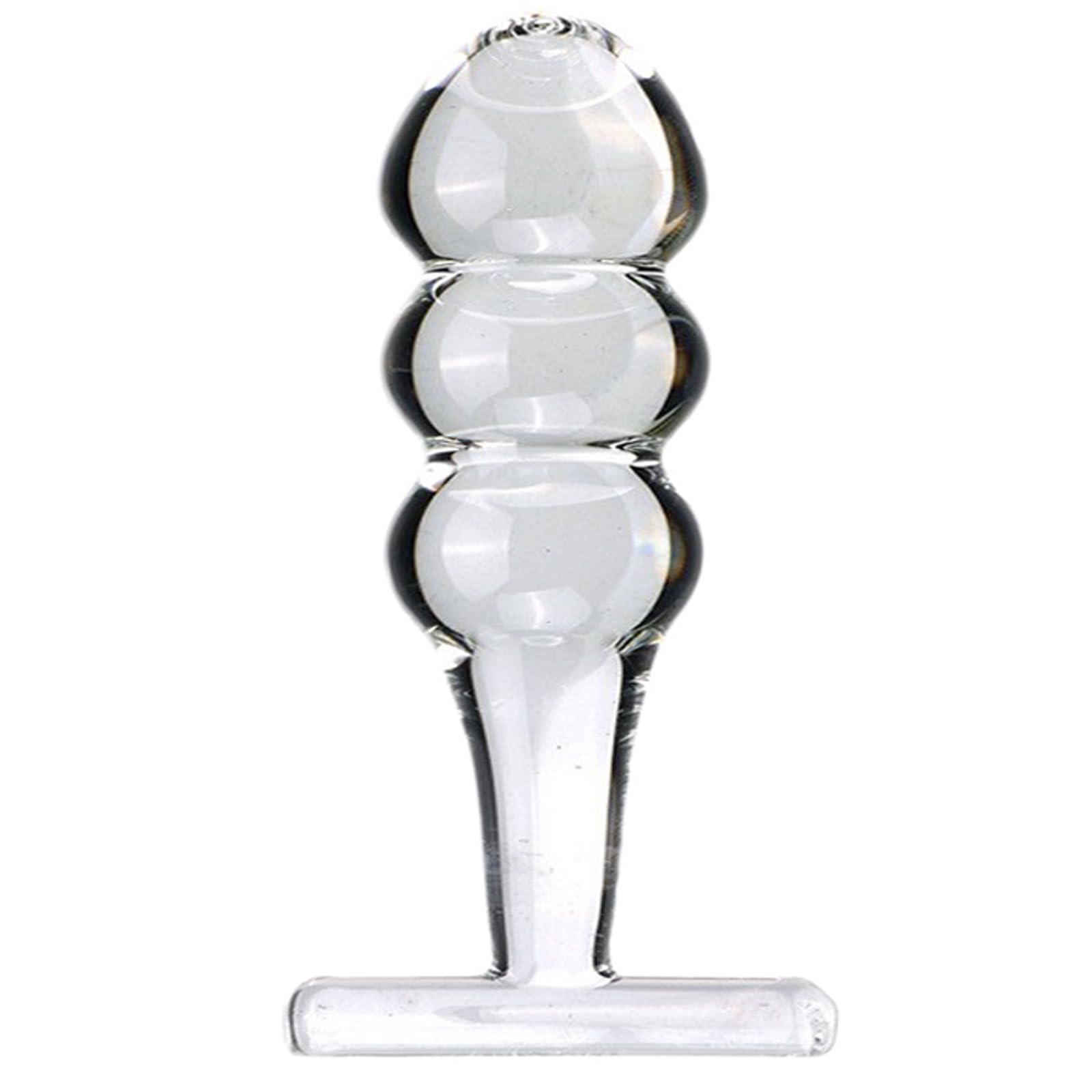 Amazon.com: Crystal Glass Anal Plug,Clear Glass Anal Plug G-spot ...