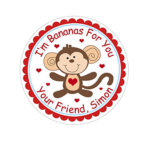 Amazon.com: Personalized Customized Valentine's Day Gift Stickers ...
