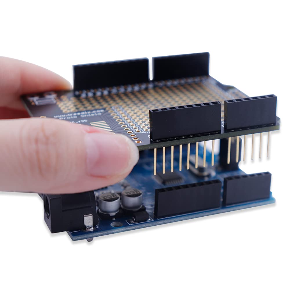 Snapklik.com : Treedix 3pcs Proto Shield Board Expansion PCB Breadboard ...
