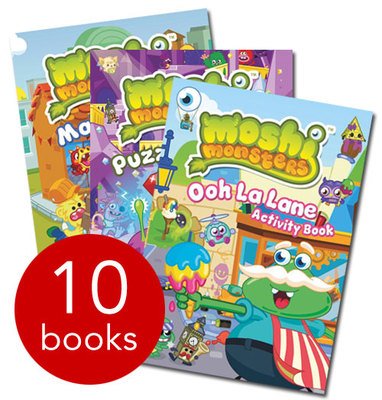 Buy Moshi Monsters 10 Copy Ziplock Book Online at Low Prices in India ...