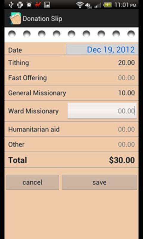 Pro Edition Full iTithe - Mormon Tithing Tracker - App on Amazon Appstore