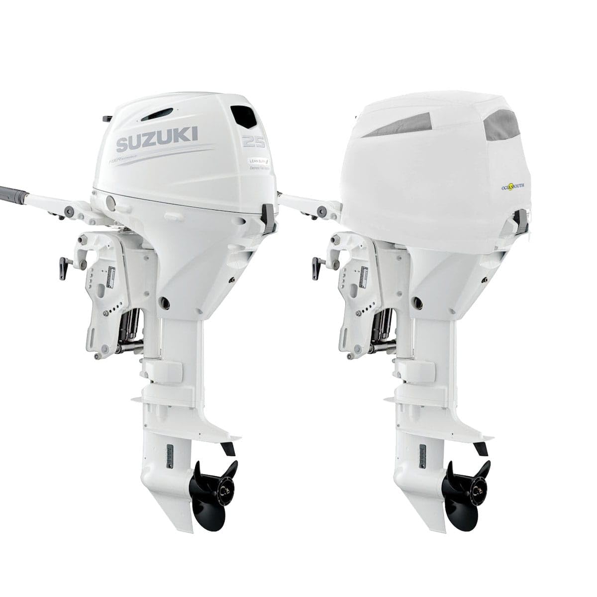 Amazon.com: Oceansouth Custom Fit Vented Covers for Suzuki Outboard ...