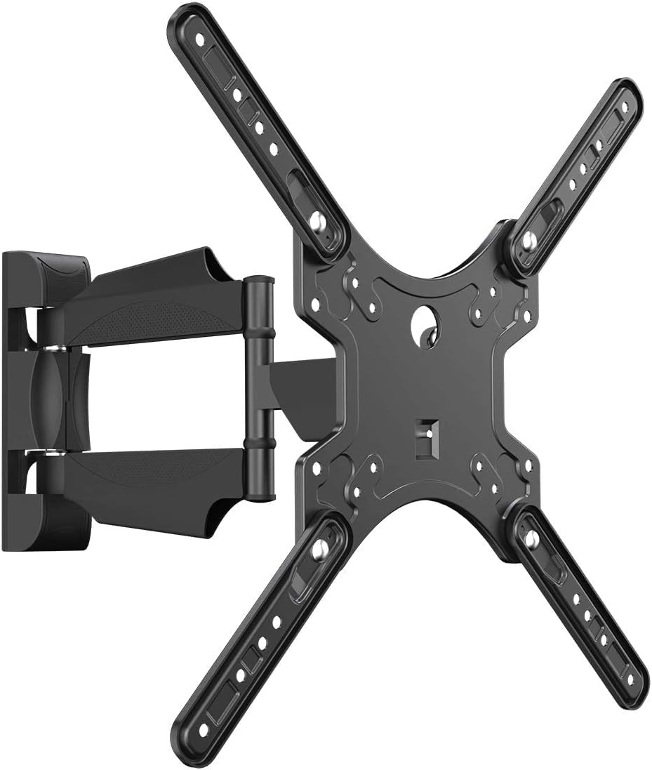 Suptek Adjustable TV Wall Mount - Secure, Space-Saving Design