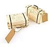 AmaJOY Mini-Koffer, Gastgeschenkbox für Hochzeiten mit ...