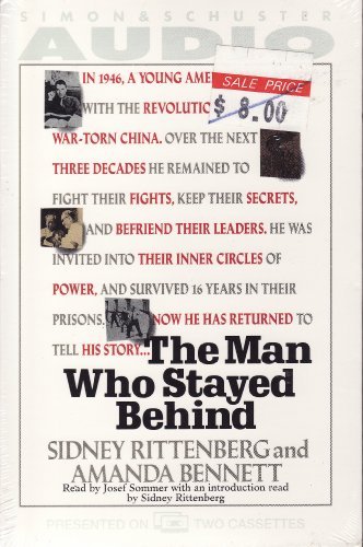 Amazon.com: Man Who Stayed Behind by Rittenberg (1993-05-01): Sidney ...
