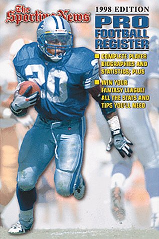 The Sporting News Pro Football Register 1998: The Sporting News ...