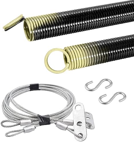 Amazon.com: YoTooLGDS Pair of 180 lbs Heavy Duty Garage Door Extension ...