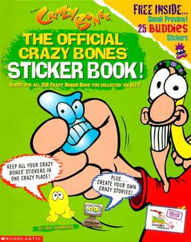 The Official Crazy Bones Sticker Book! (Crazy Bones): Reisfeld, Randi ...