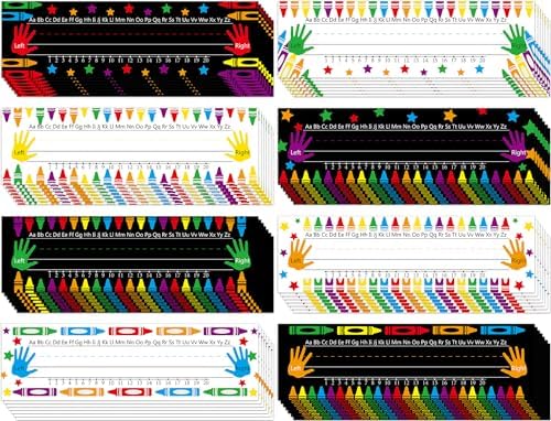 Amazon.com: 72 Pcs Name Tags Plates for Classroom Desks Crayon Student ...