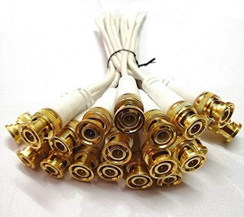 Murli Metal BNC Connector with Copper Wire Moulded - 18CM - BNC Golden ...