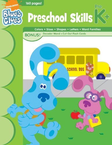 Blue S Clues Preschool Skills Workbook Nick Jr Bind Up Workbooks